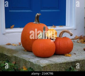 Historic Wickford, RI. Oct. 30, 2024. Fall and Halloween scenes while ...
