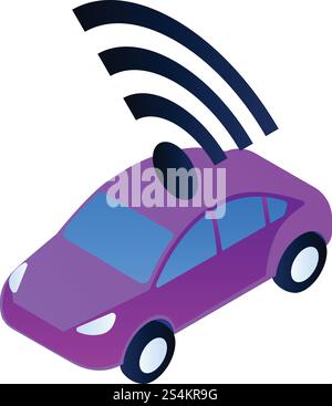 Smart city highway icon Stock Vector Image & Art - Alamy