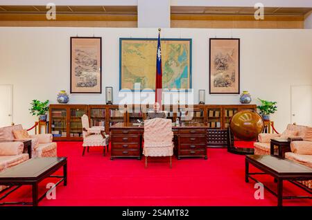 Taipei, MAY 13 2013 - Interior view of the exhibition of the museum of ...