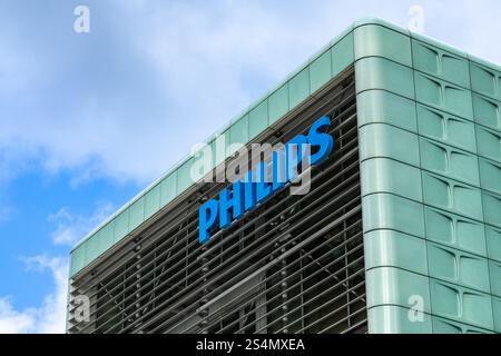 Philips logo at the High tech campus Eindhoven Stock Photo - Alamy
