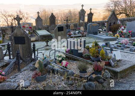 Usson France. 28th Dec, 2024. Basalt organs on December 28, 2024 in ...