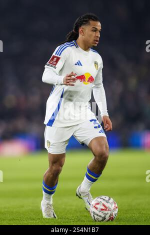 Isaac Schmidt of Leeds United during the Pre-season friendly match ...