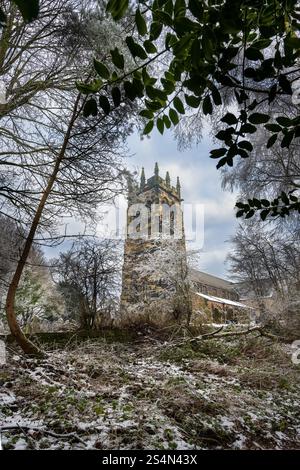 St. Mary's church, Lymm Dam, Lymm, Cheshire, UK Stock Photo - Alamy
