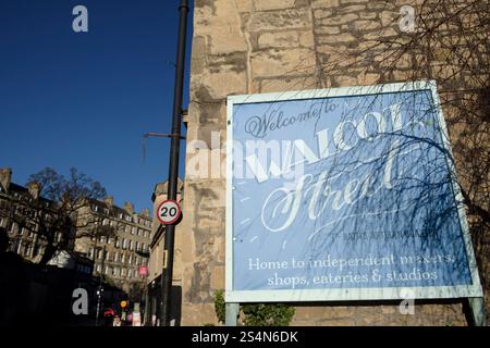 Walcot Street -The Artisan Quarter, City of Bath, Somerset, England, UK ...
