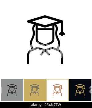 Convocation icon design vector Stock Vector Image & Art - Alamy