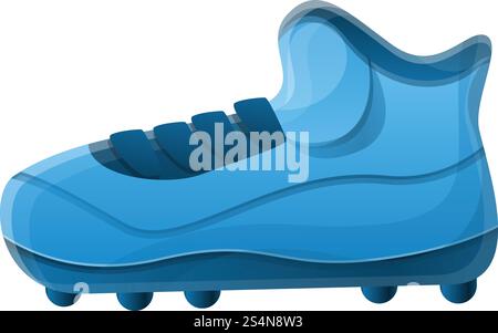 American football shoe spike icon. Cartoon of american football shoe ...