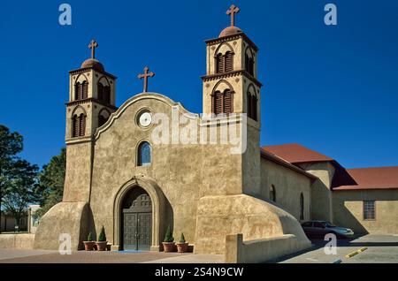 San Miguel de Socorro in New Mexico Stock Photo - Alamy