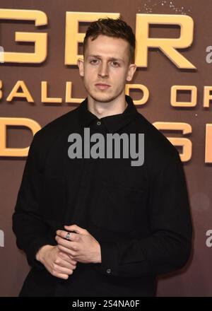 George Somner attends The Hunger Games: The Ballad of Songbirds ...