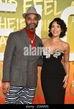 Karl Collins and Umi Meyers attends ‘ Bob Marley: One Love ‘ UK ...