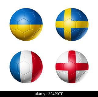 UEFA EURO 2012 game Sweden vs England Stock Photo - Alamy