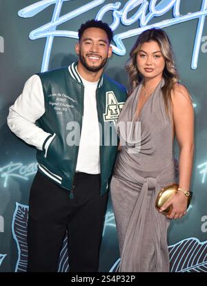 London, UK. Ruby Wong and Josh Denzel at the Jurassic World: Rebirth ...