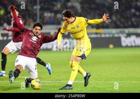 Saul Coco (Torino FC) during AC Monza vs Torino FC, Italian soccer ...