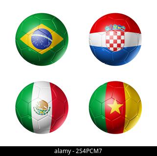 Mexico world cup 2014 on white background Stock Photo - Alamy