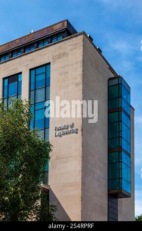 The Faculty of Engineering building on the city centre campus of the ...