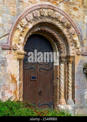 Romsey Abbey Church of St Mary and St Ethelflaeda a 10th century Norman ...