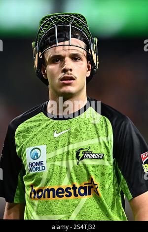 Sydney, Australia. 13th Jan, 2025. Sam Konstas of the Thunder ...