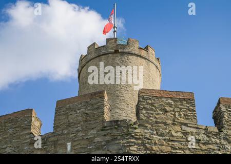 Bergfried Landgrafenschloss Biedenkopf, Hessen, Deutschland ...
