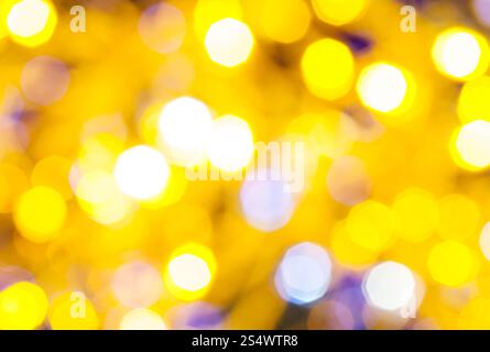 Bokeh blur. Bokeh light, flickering blurry colorful lights Abstract ...
