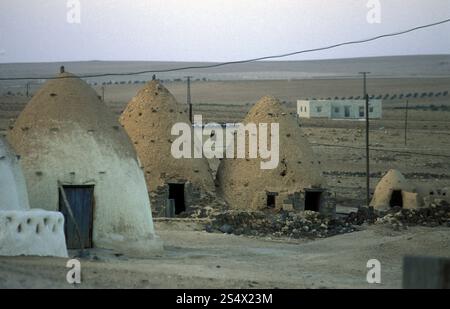 traditional Houses in the Village of Sarouj near Hama in Syria in the ...