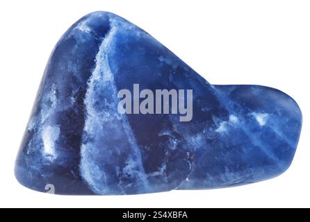 polished dumortierite gem stone on dark Stock Photo - Alamy