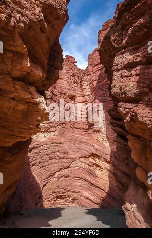 Quebrada de las Conchas: dry deserted soil (Salta, Argentina Stock ...