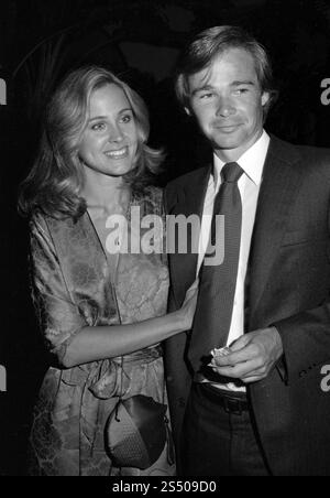 Erin Gray and Kenneth Schwartz Circa 1980's Credit: Ralph Dominguez/MediaPunch Stock Photo - Alamy