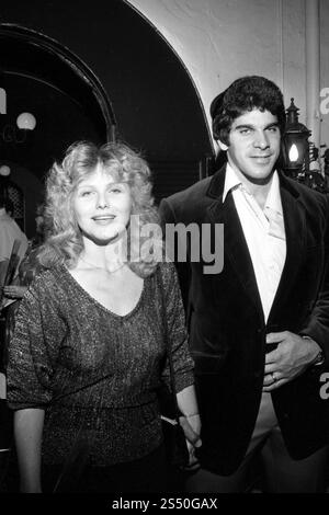 Lou Ferrigno and Carla Ferrigno Circa 1980's Credit: Ralph Dominguez ...