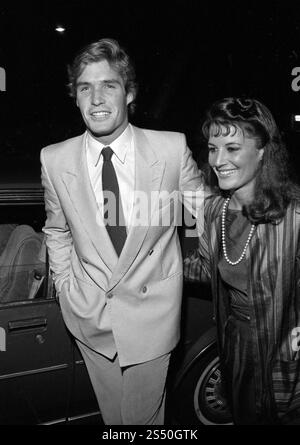 Shea Farrell and wife Circa 1980's Credit: Ralph Dominguez/MediaPunch ...