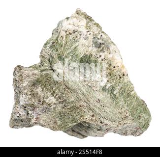 raw richterite stone isolated on white Stock Photo - Alamy
