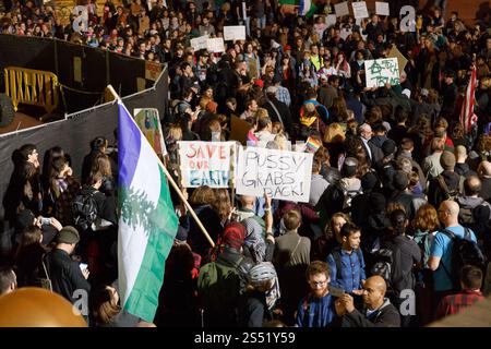 Donald Trump Election Protest in Portland Oregon 11/10/2016 Stock Photo ...