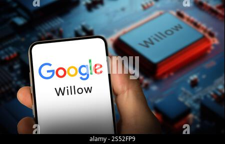 Artificial Intelligence Quantum Computer Technology Concept Stock Photo ...