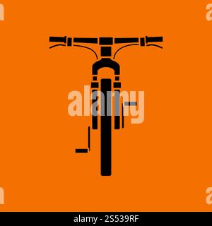 Bike and bicycle. Vector illustration on isolated plain background ...