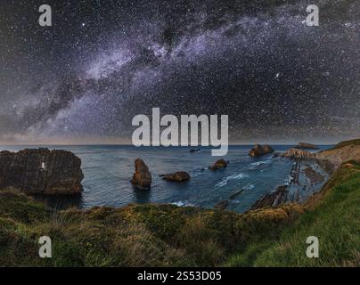 Spain at Night from Space Stock Photo - Alamy
