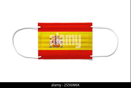 Flag of Spain as background Stock Photo - Alamy