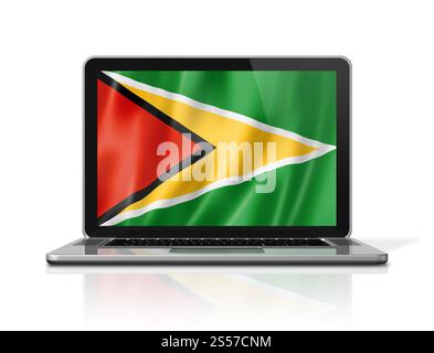 Guyana - waving flag - 3D illustration Stock Photo - Alamy