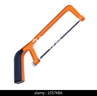 hacksaw blade for metal on a white background Stock Photo - Alamy
