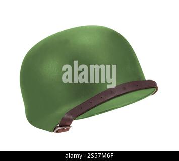 Soviet military helmet isolated on white background. Soviet military ...