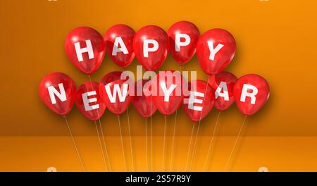 An illustration of a orange and red letter G isolated over dark ...