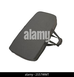 big black suitcase isolated on white background. big black suitcase ...