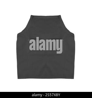 Black apron isolated on white background. Black apron isolated Stock ...
