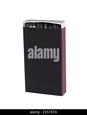 cardboard box of matches on a white surface Stock Photo - Alamy