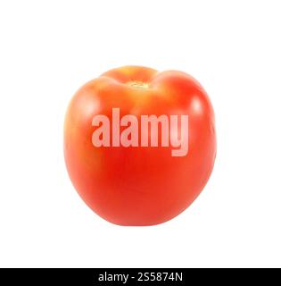 one tomato isolated on white background Stock Photo - Alamy