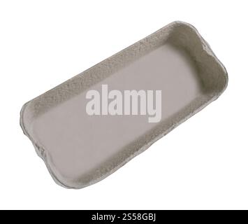 Empty egg box isolated Stock Photo - Alamy