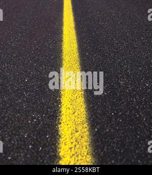 Asphalt road texture with yellow stripe. Asphalt road texture Stock ...