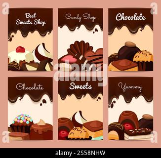 frame with sweet candies isolated icon vector illustration design Stock ...