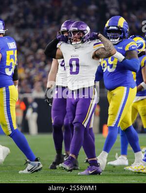 Minnesota Vikings linebacker Ivan Pace Jr. arrives to U.S. Bank Stadium ...