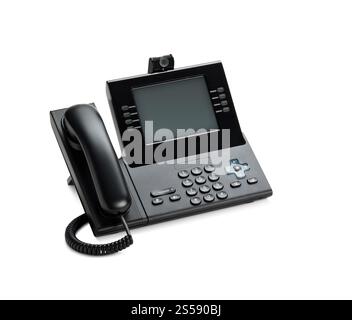 Office digital telephone set Stock Photo - Alamy