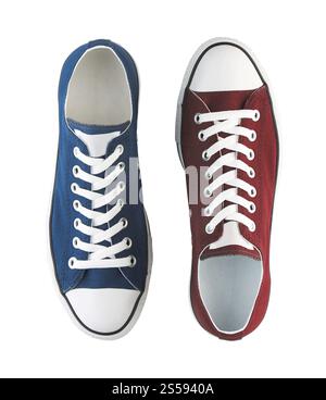 Sneakers shoes isolated on white background Stock Photo - Alamy