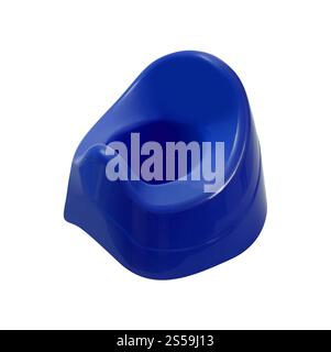 blue potty isolated Stock Photo - Alamy
