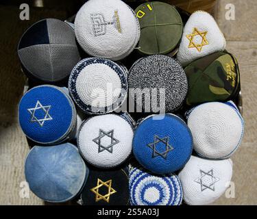 Yarmulke cap for Judaism Stock Photo - Alamy